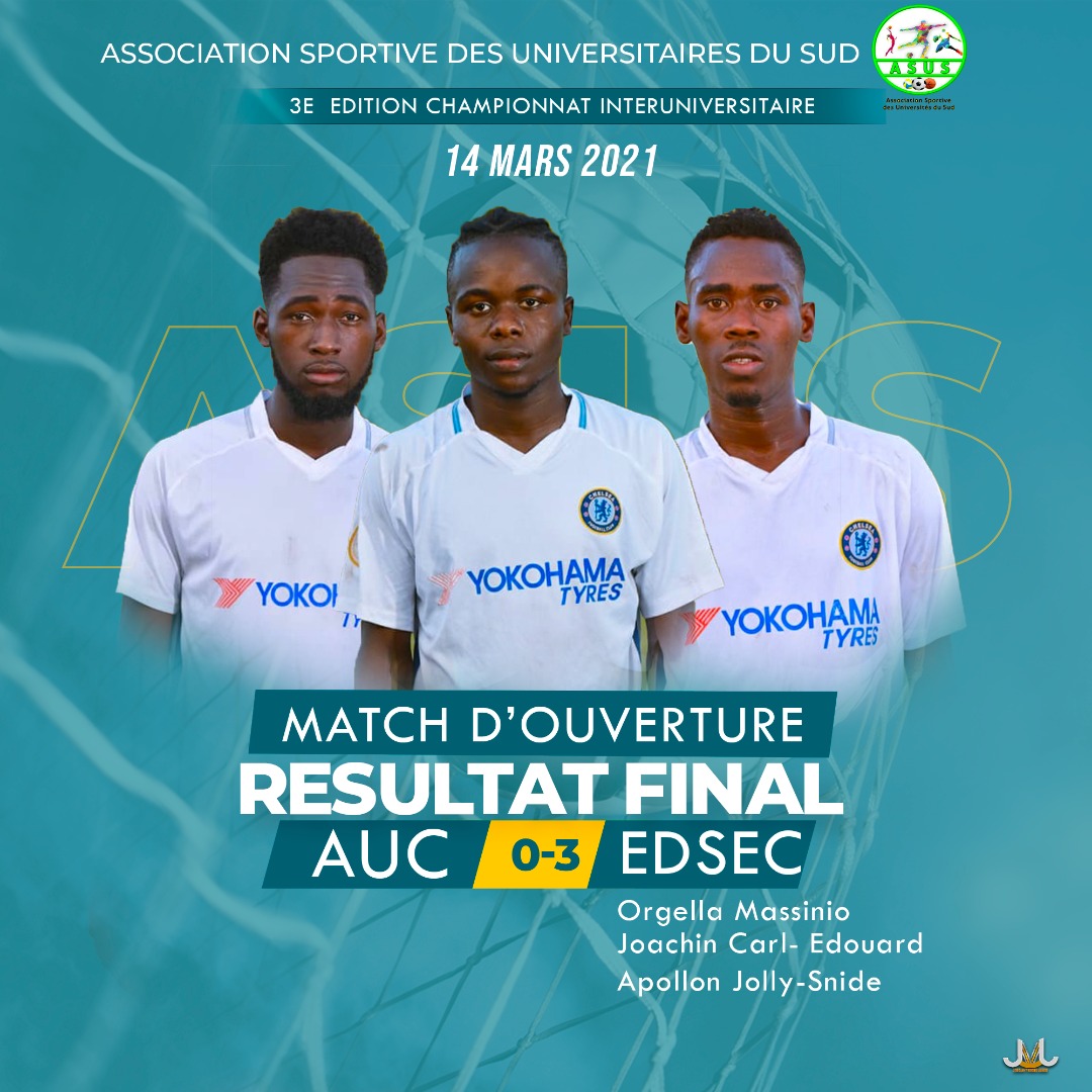 FOOT UNIVERSITAIRE, ÉCLATANTE VICTOIRE DE L’EDSEC – Totalmix Radio