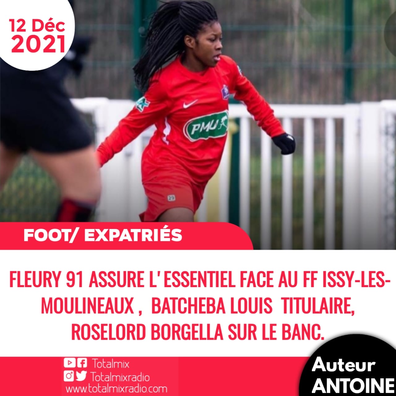 FOOT/ EXPATRIÉS : FC FLEURY 91 ENFONCE LE FF ISSY-LES- MOULINEAUX ...