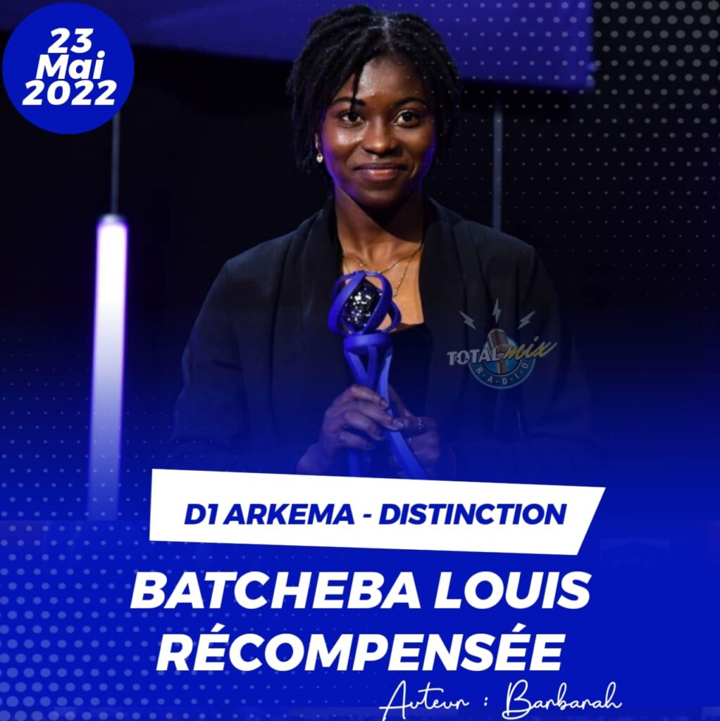 LE PRIX DU PLUS BEAU BUT DE LA SAISON EN D1 ARKEMA POUR BATCHEBA LOUIS ...