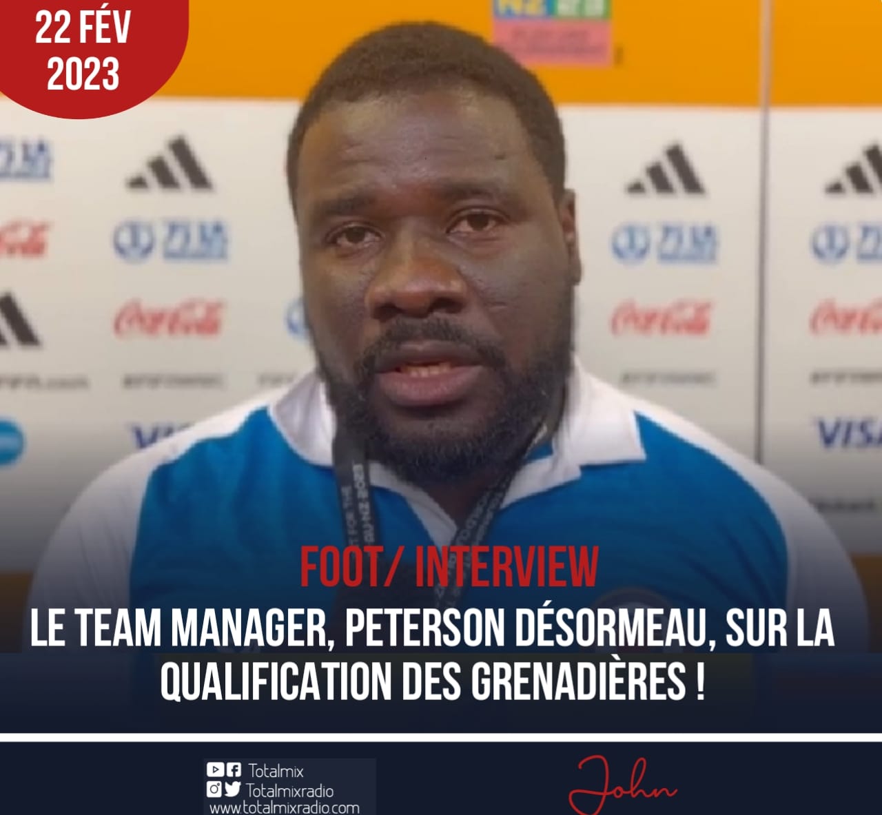 INTERVIEW : TEAM MANAGER, PETERSON DESORMEAU, SE LÂCHE SUR LA SÉLECTION ...