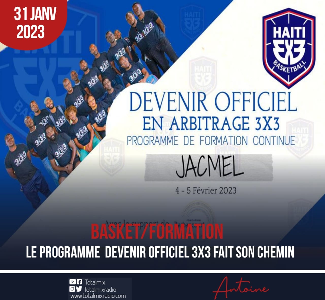 BASKET - FORMATION "DEVENIR OFFICIEL 3X3 FHB", LE PROGRAMME AURA LIEU À ...
