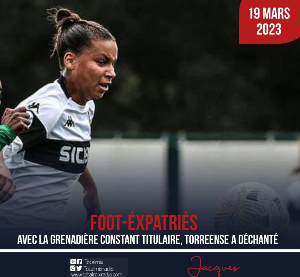 FOOTBALL : CLAIRE CONSTANT ET TORREENSE ACCROCHÉS • Totalmix Radio