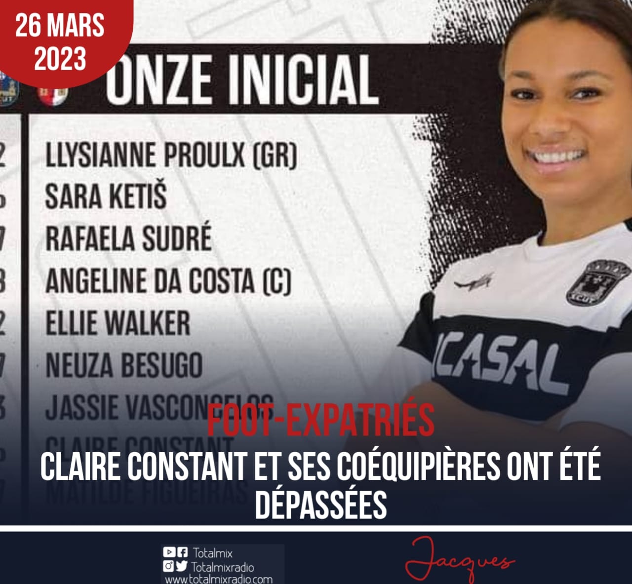 FOOT-EXPATRIÉS : CLAIRE CONSTANT ET TORREENSE ONT FAIT NAUFRAGE ...