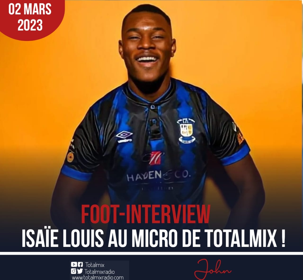 FOOT-INTERVIEW : « TOUT RÈV MWEN SE POU M FÈ FYÈTE AYITI » A DÉCLARÉ ...