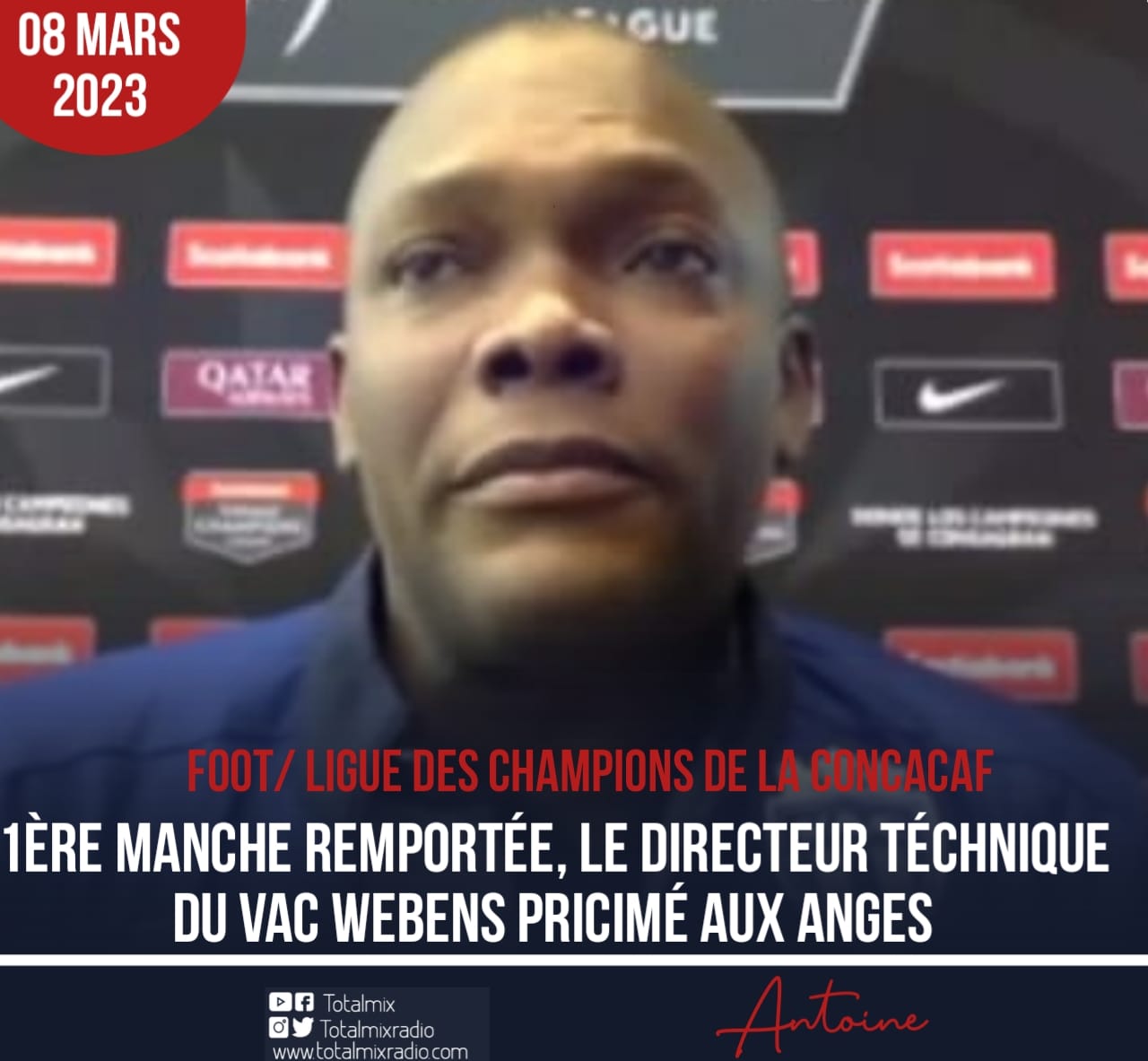 LIGUE DES CHAMPIONS CONCACAF : LE DT DU VIOLETTE AC SALUE LA VICTOIRE ...