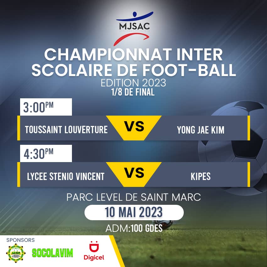 FOOTBALL - INTERSCOLAIRE : PLACE AUX 8ES DE FINALE À SAINT-MARC ...