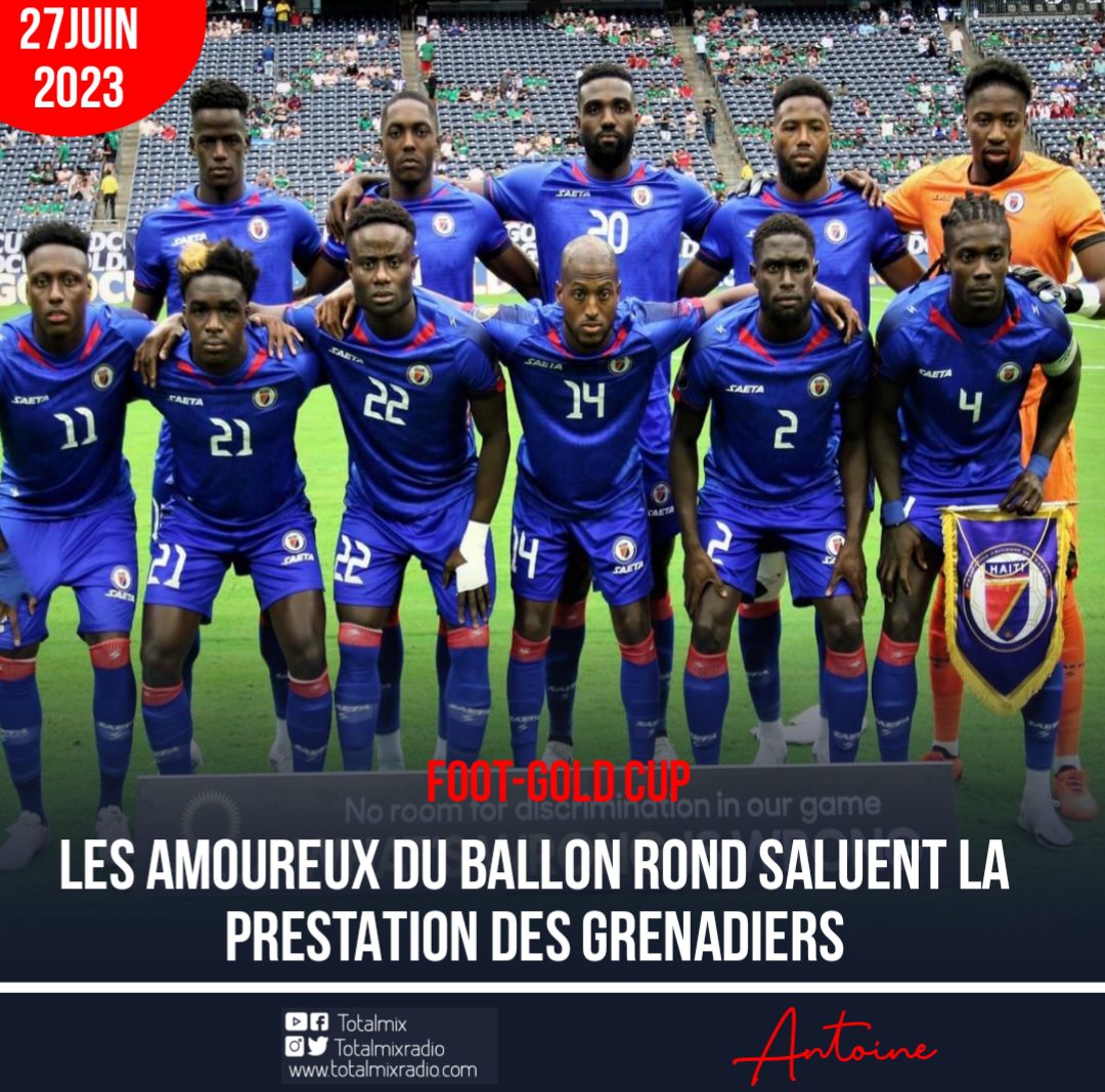 GOLD CUP 2023 : LE PUBLIC HAÏTIEN SAVOURE LA VICTOIRE DE L'ÉQUIPE ...