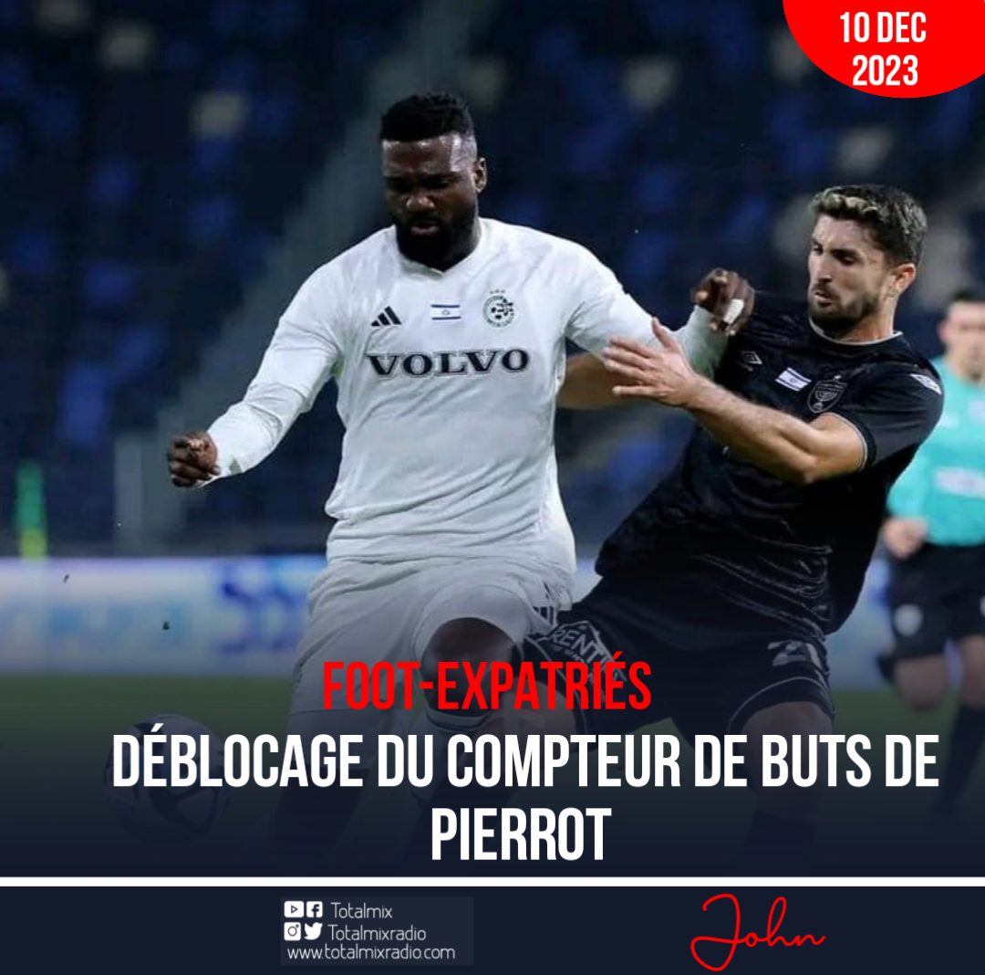 FOOT-EXPATRIÉS : SÉRIE NOIRE BOUCLÉE POUR FRANTZDY PIERROT – Totalmix Radio