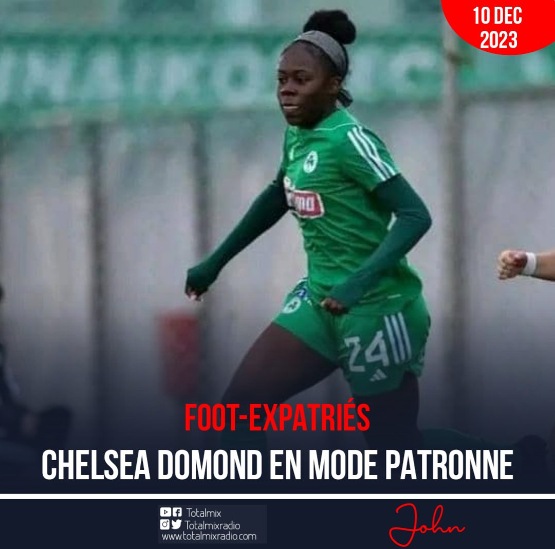 FOOT-EXPATRIÉES : CHELSEA DOMOND PATRONNE DE PANATHINAÏKOS – Totalmix Radio
