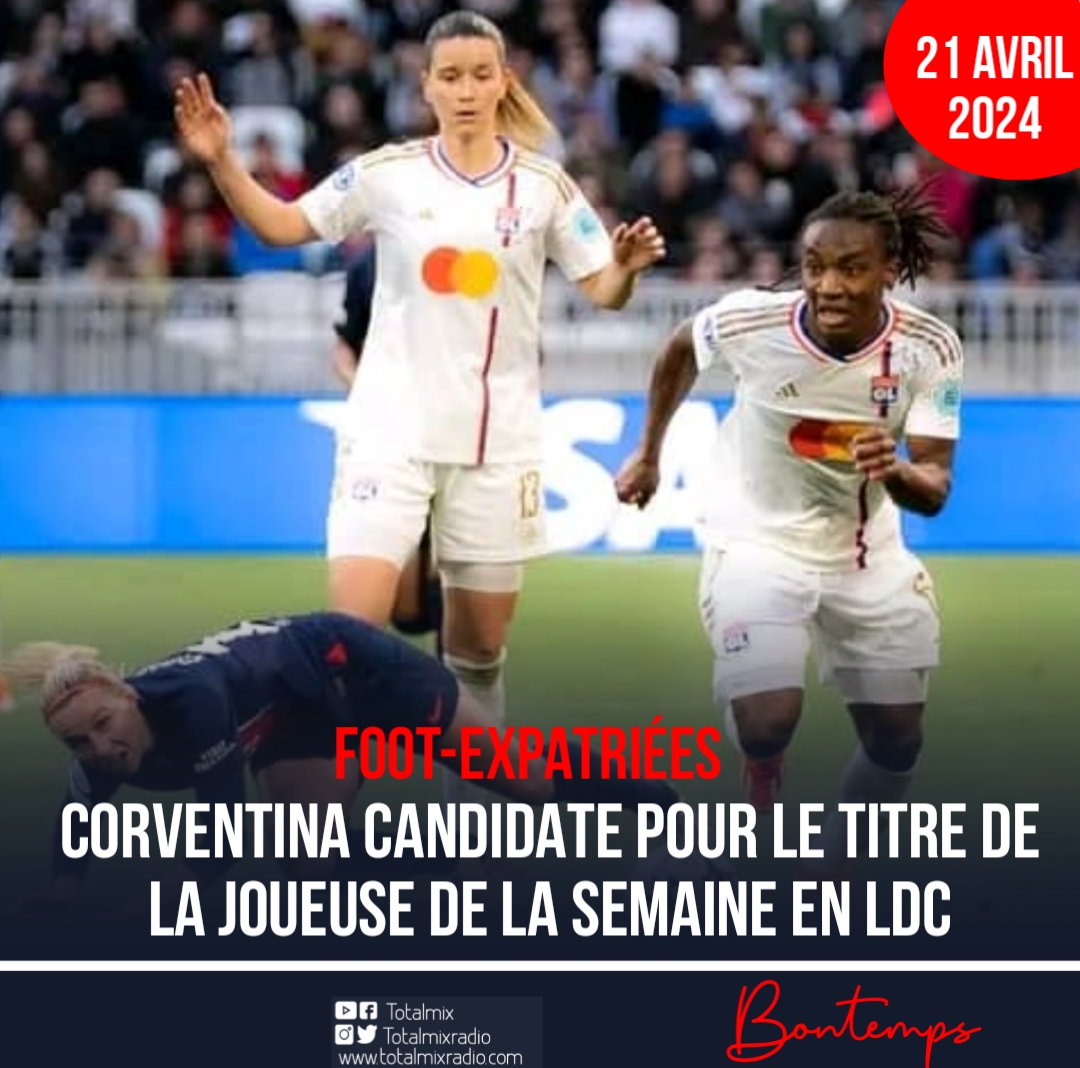 Ligue des champions féminine : Corventina en lice pour un trophée – Totalmix Radio