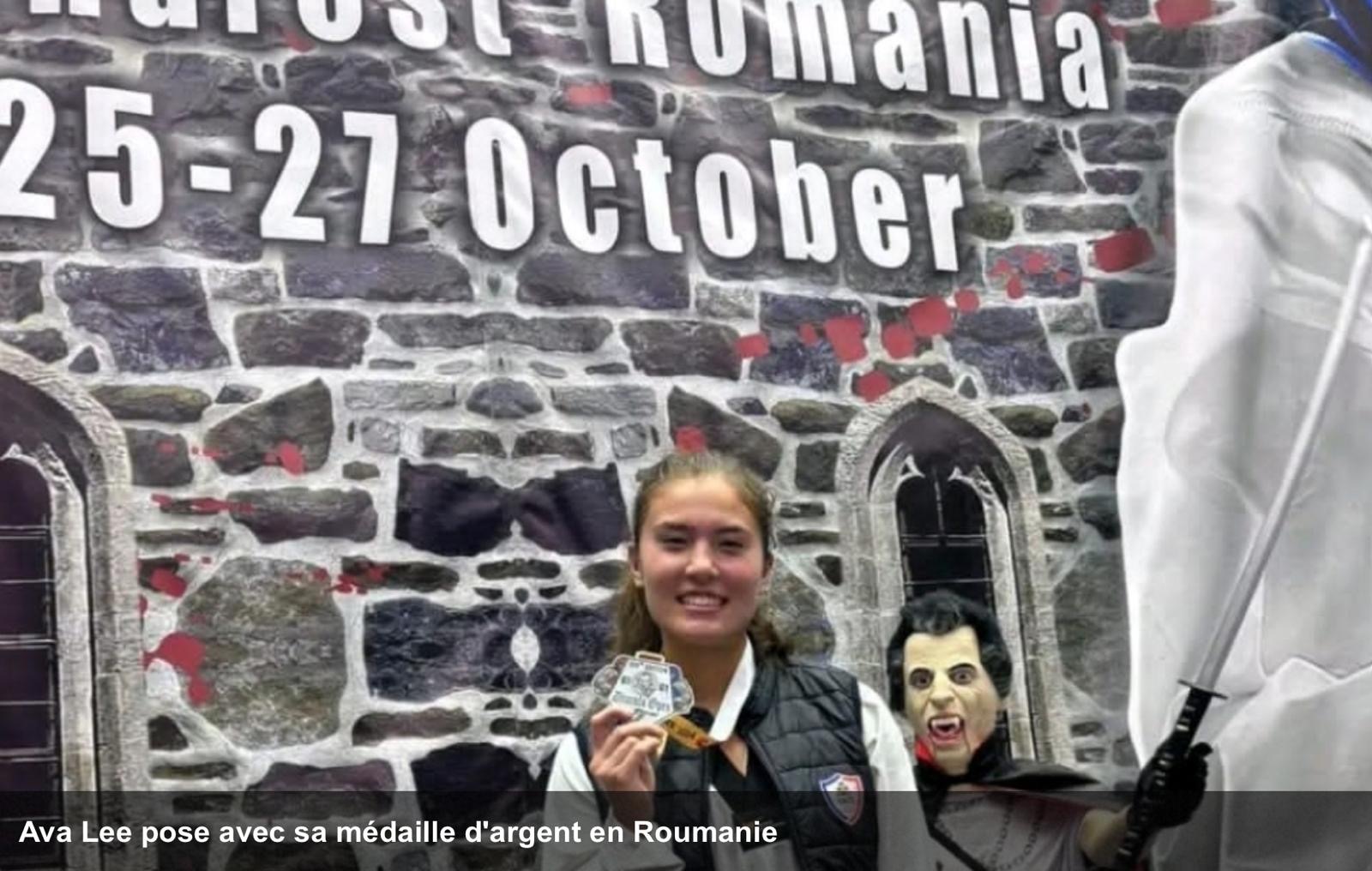 Taekwondo : Une médaille d’argent pour Ava Lee en Roumanie – Totalmix Radio